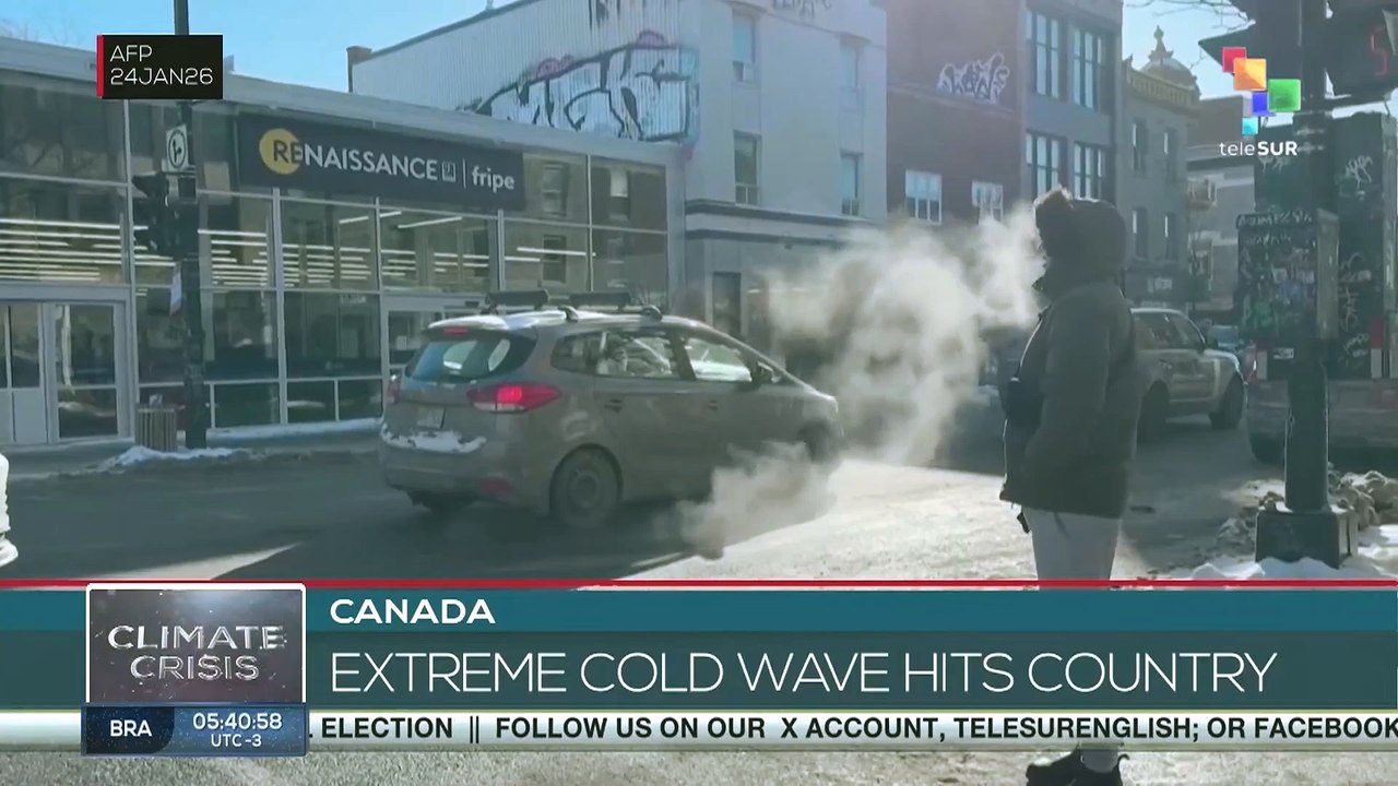 Canada: Extreme cold wave hits country - video Dailymotion