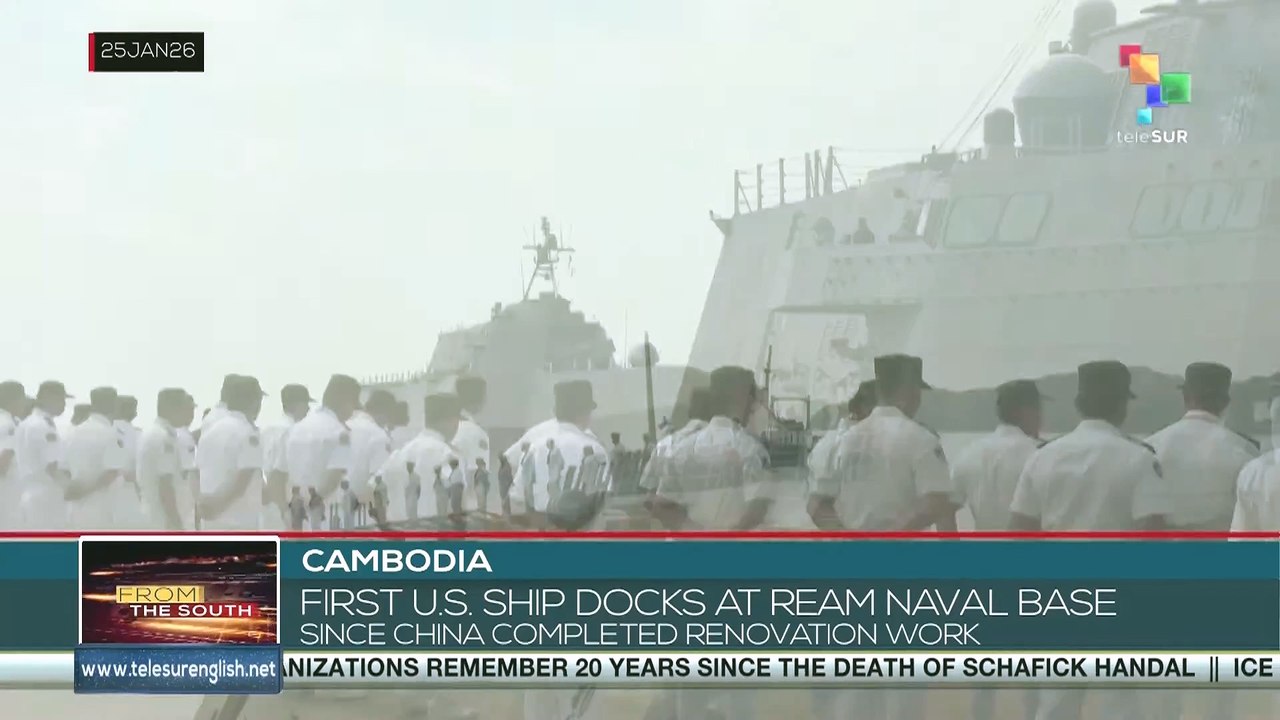Cambodia: First U.S. ship docks at Ream Naval Base since China ...
