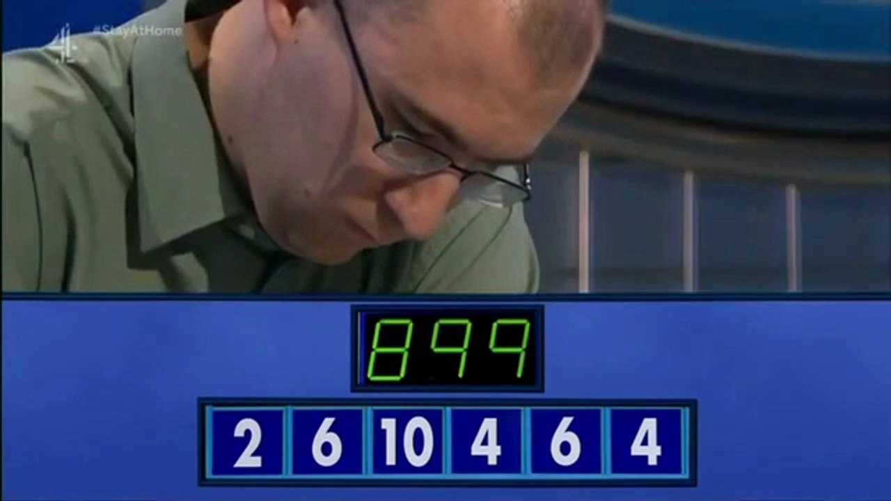 Countdown | Thursday 10th January 2013 | Episode 5618 (C4 repeat ...