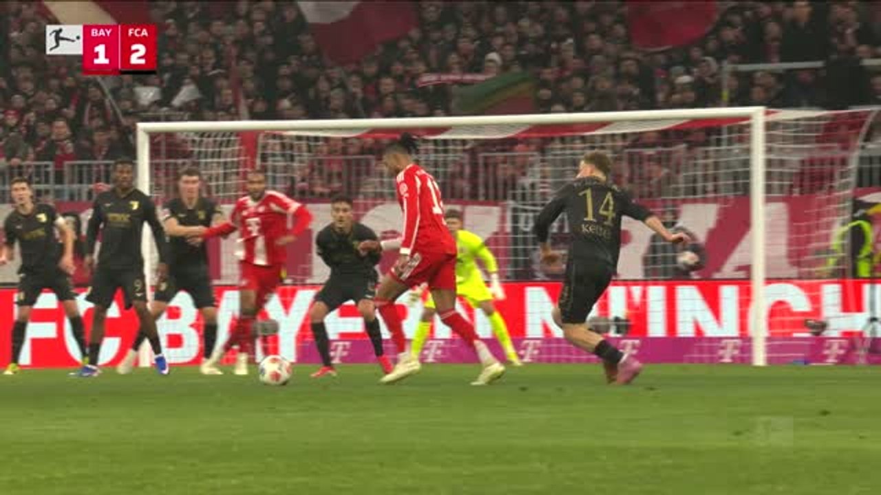 Olise comes agonisingly close to saving Bayern - فيديو Dailymotion