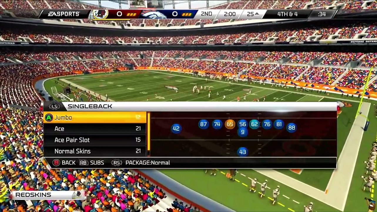 MADDEN 25 - WEEK 8 1969'Skins VS DENVER BRONCOS - video Dailymotion