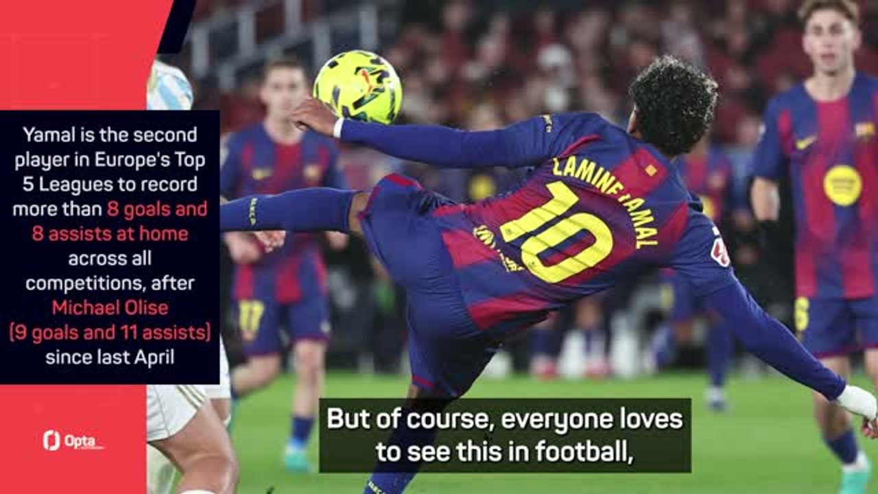 'Everyone loves to see this' - Flick reacts to Yamal's incredible ...