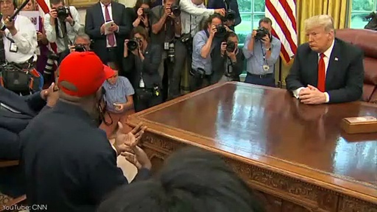 Kanye West Goes Off on Long Rant During Oval Office Meeting | THR News ...