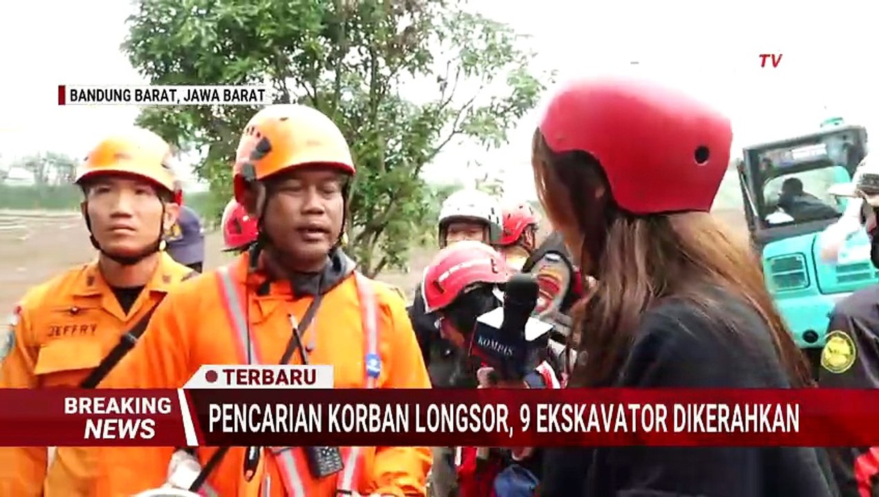 [FULL] Terbaru! Keterangan Tim SAR Evakuasi Korban Longsor-Jenazah di ...