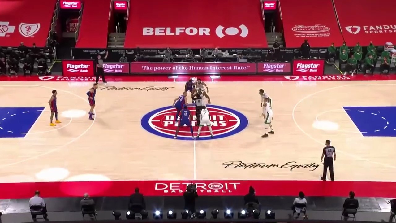 Boston Celtics vs Detroit Pistons Full Game Highlights 2021 NBA Season ...