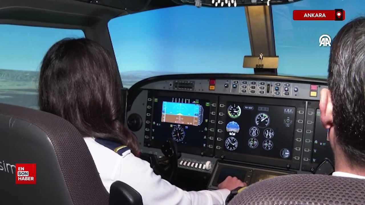 'Mektepli' kadın pilotlar THK Üniversitesinde yetişiyor - Dailymotion Video