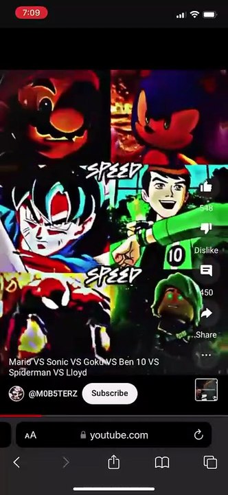 November 2023Mario VS Sonic VS Goku VS Ben 10 VS Lloyd VS Spider-Man ...