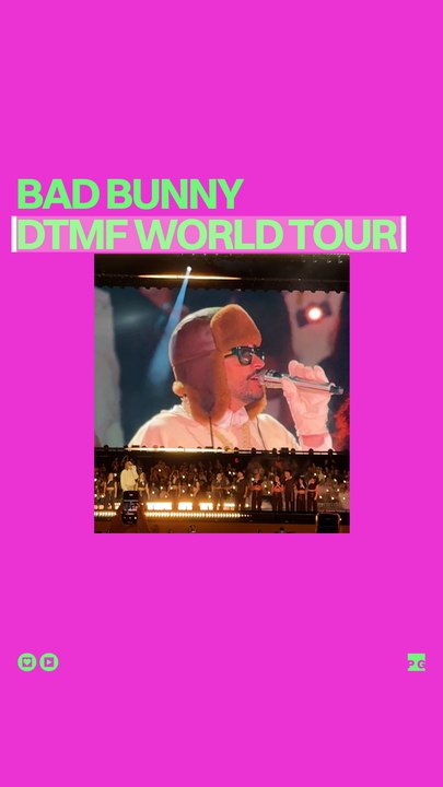 Bad Bunny DTMF World Tour - Vídeo Dailymotion