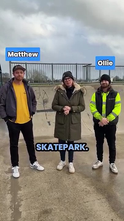 Catherine Fookes MP calls for Caldicot skate park - video Dailymotion