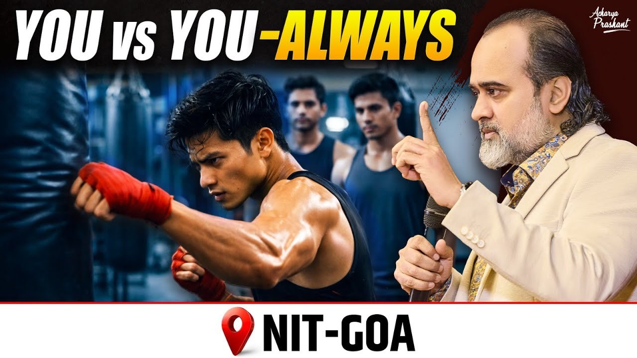 Competition: The Lie We Never Questioned || Acharya Prashant, NIT Goa (2025) - video Dailymotion