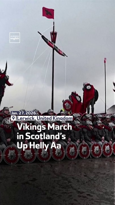 Vikings March In Scotland’s Up Helly Aa - video Dailymotion