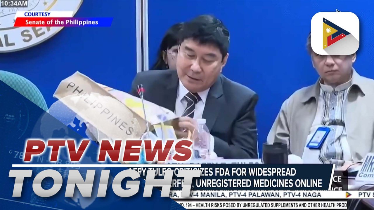 Sen. Raffy Tulfo criticizes FDA for widespread availability of ...