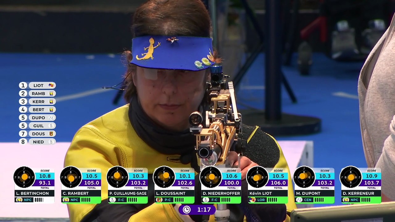 Championnat de France 10 mètres - Para Tir R4 - Carabine Debout SH2 ...