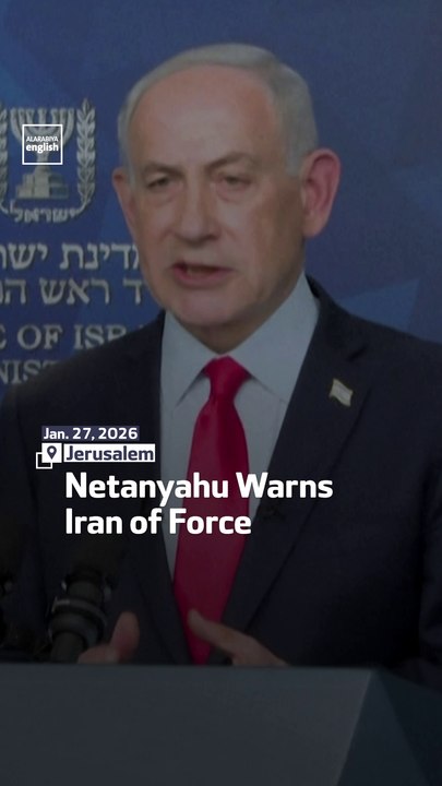 Netanyahu Warns Iran Of Force - video Dailymotion
