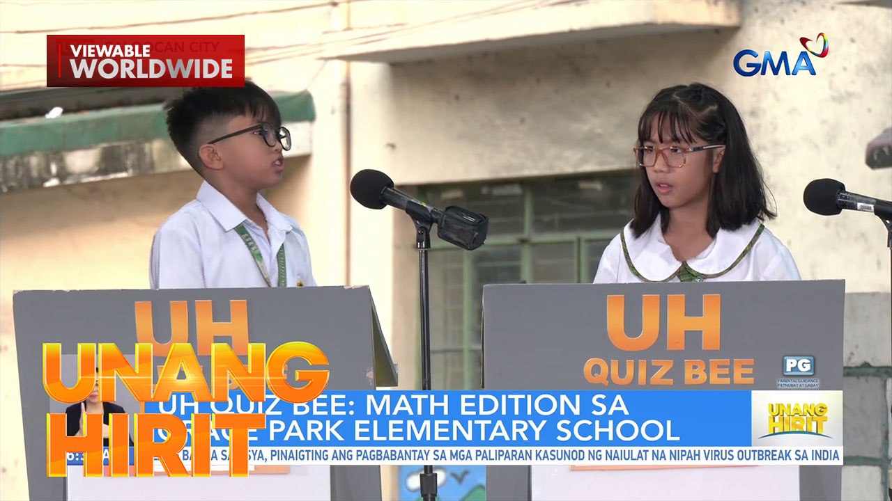 UH Quiz Bee: Math Edition sa Caloocan City | Unang Hirit - video ...