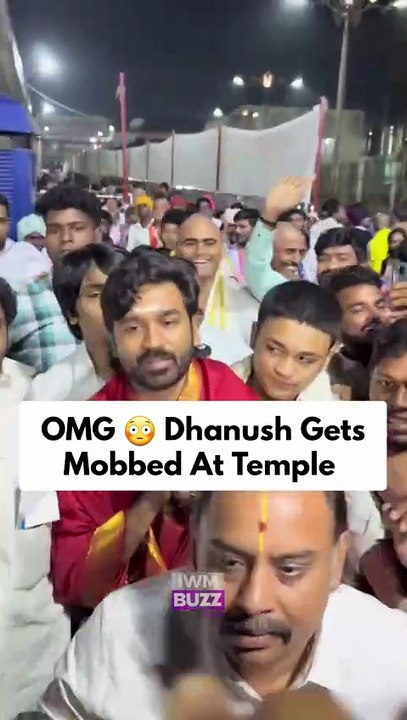 Dhanush visited the Tirumala Sri Venkateswara Swamy Temple with sons ...