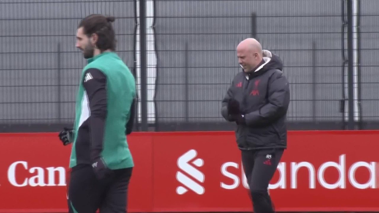 Liverpool prepare for Champions League clash against Qarabag - video ...