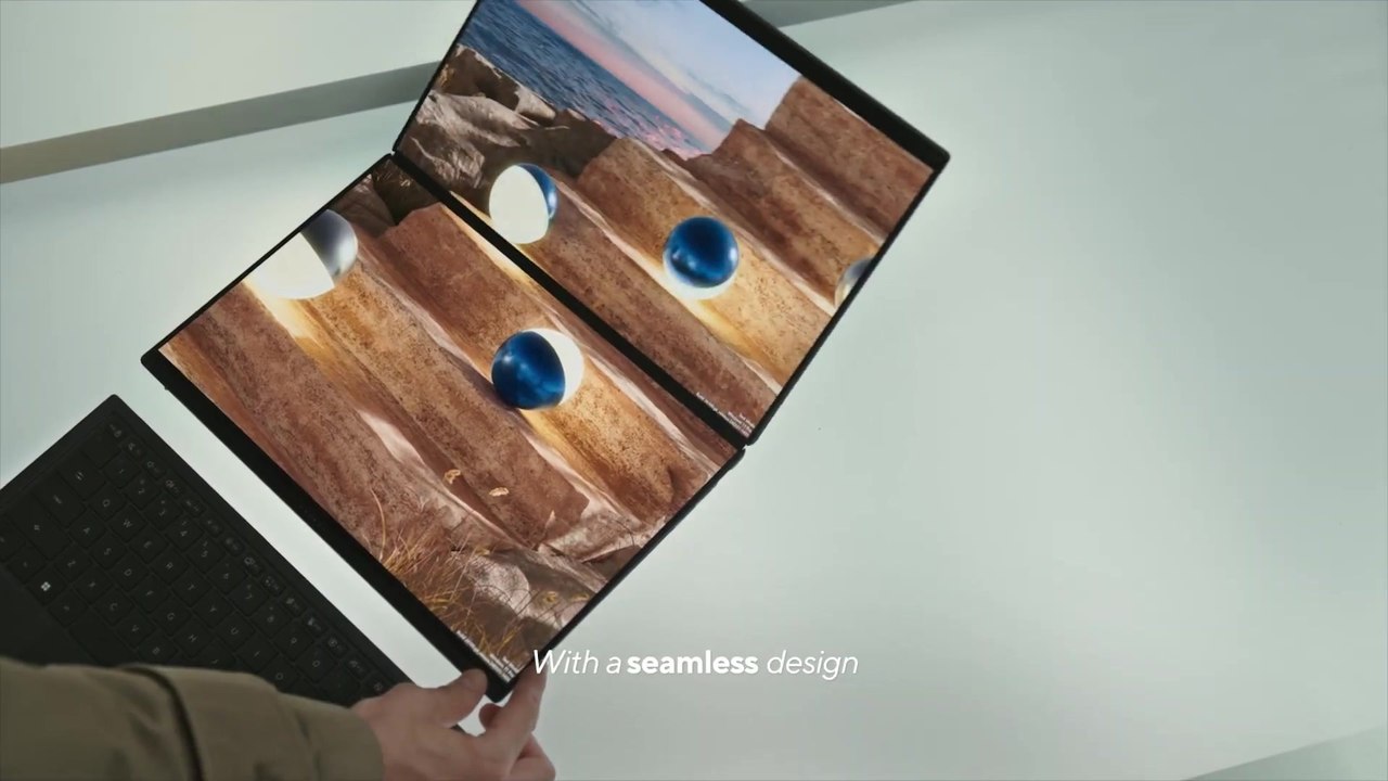 Two Screens Zero Compromise ASUS Zenbook DUO UX8407 - video Dailymotion