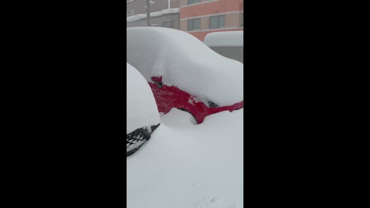 Japan: Cold Front Stalls Over Hokkaido Bringing More Than One Meter ...