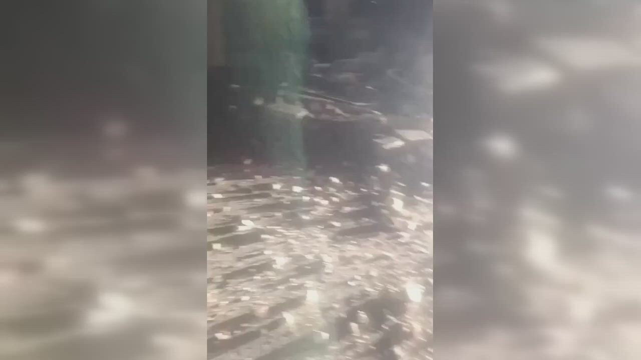 Lebanon: Lebanese House Damaged In Israeli Drone Strike - video Dailymotion