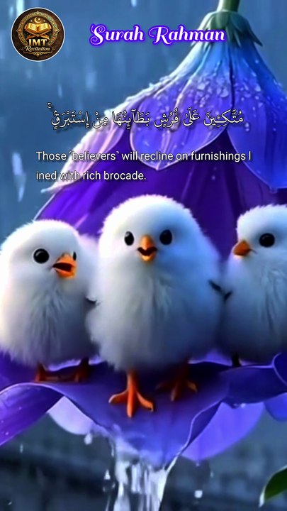 Surah Ar-Rahman (سورة الرحمن)Heart touching Quran - video Dailymotion
