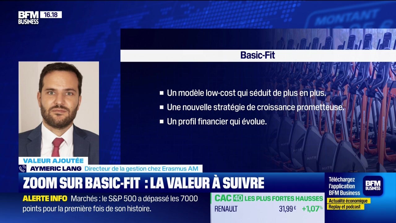 Valeur ajoutée : Ils apprécient Basic-Fit - 28/01 - Vidéo Dailymotion