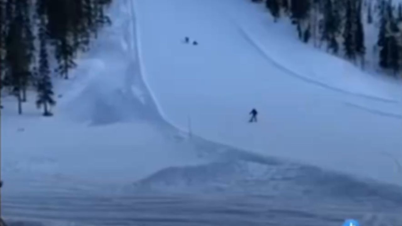 Multiple camera angles of skier’s chaotic tumble down Sweden's steepest ...