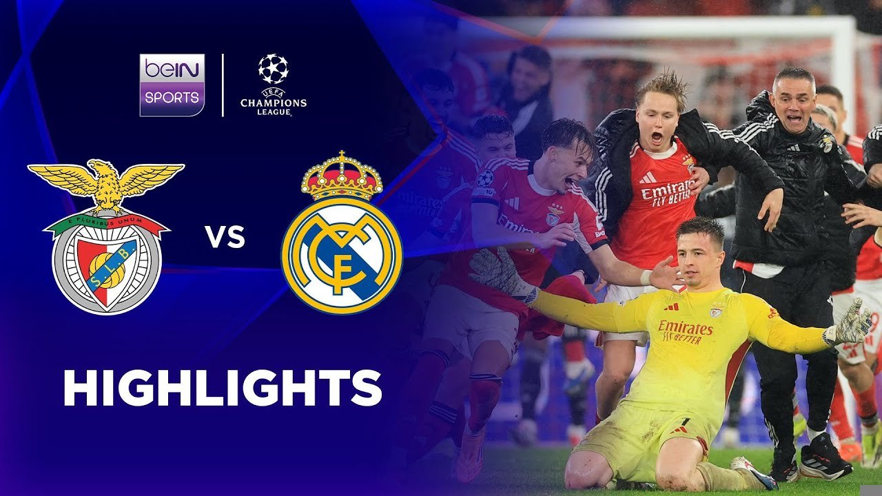 Benfica vs. Real Madrid - Game Highlights - video Dailymotion