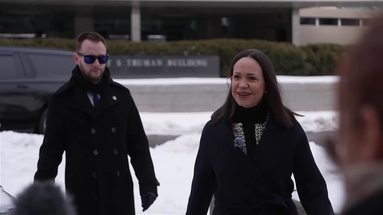 María Corina Machado Meets Marco Rubio, Demands Security Guarantees to ...