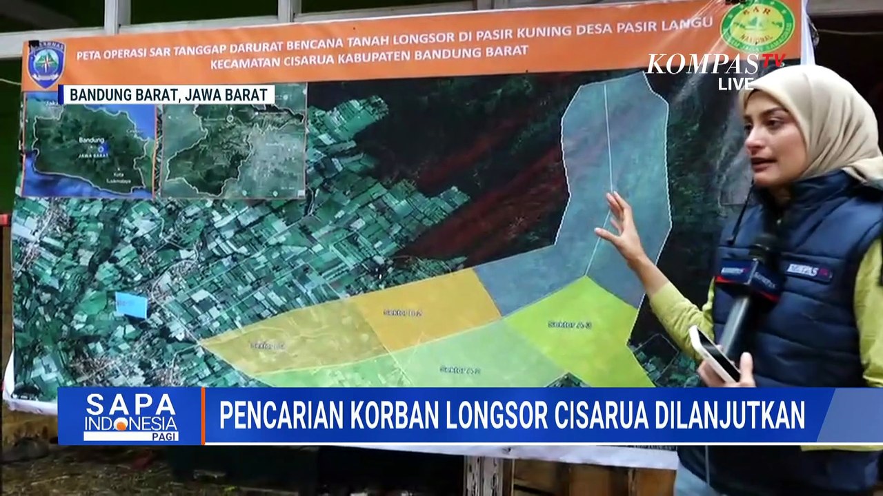 Hari Ke-6 Tim SAR Gabungan Lanjutkan Pencarian Korban Longsor Cisarua ...
