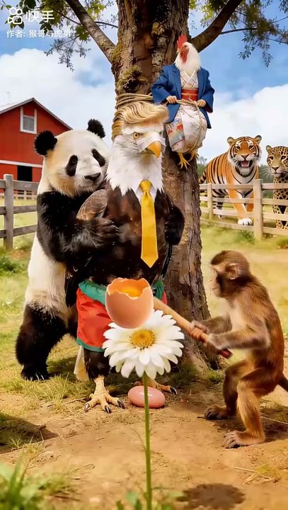 A big chicken enters the village, beautiful story #shorts #ai #hen # ...