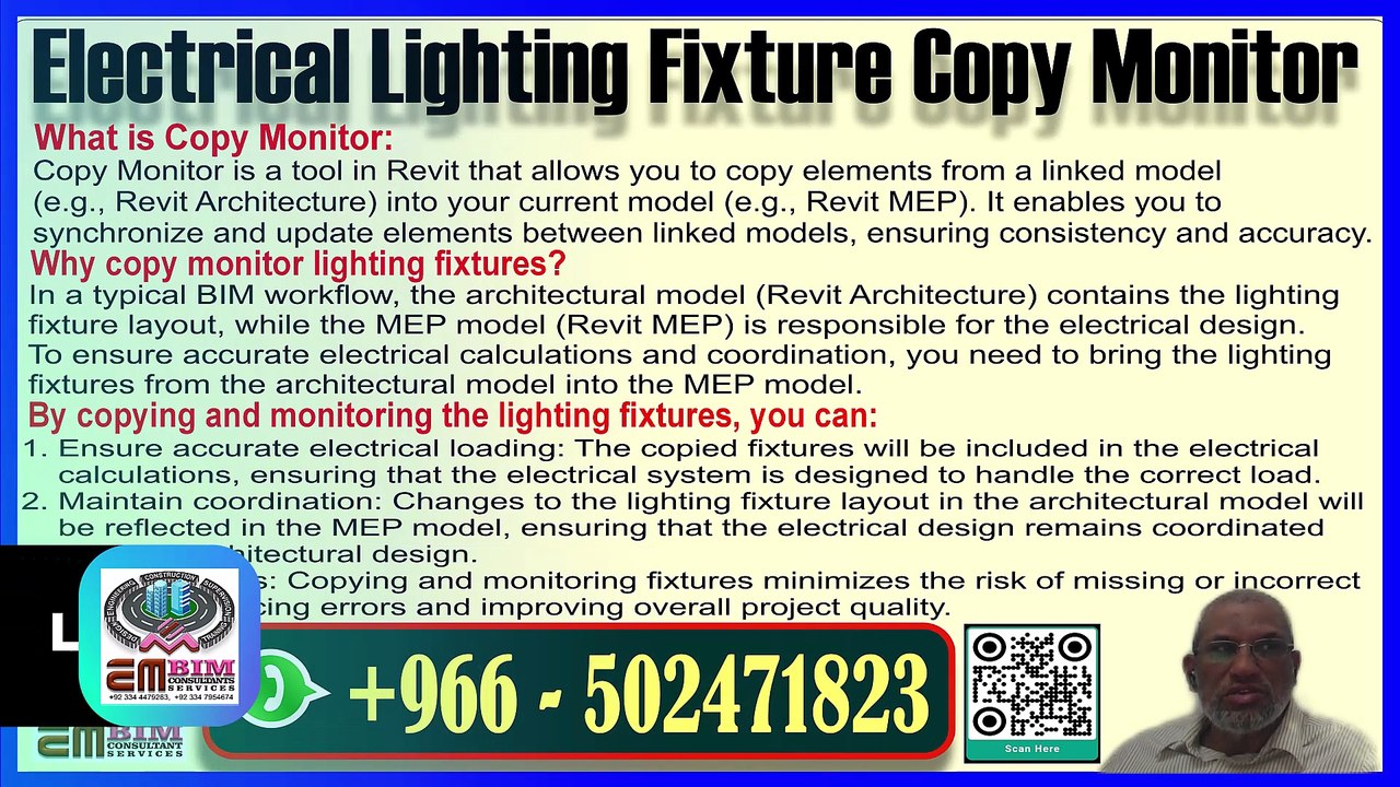 Copy Monitoring Lighting Fixtures in Revit MEP A Guideریویٹ ایم ای پی ...