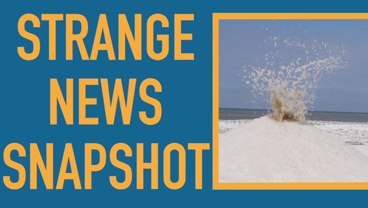 Ice Volcanoes On Lake Michigan? - video Dailymotion