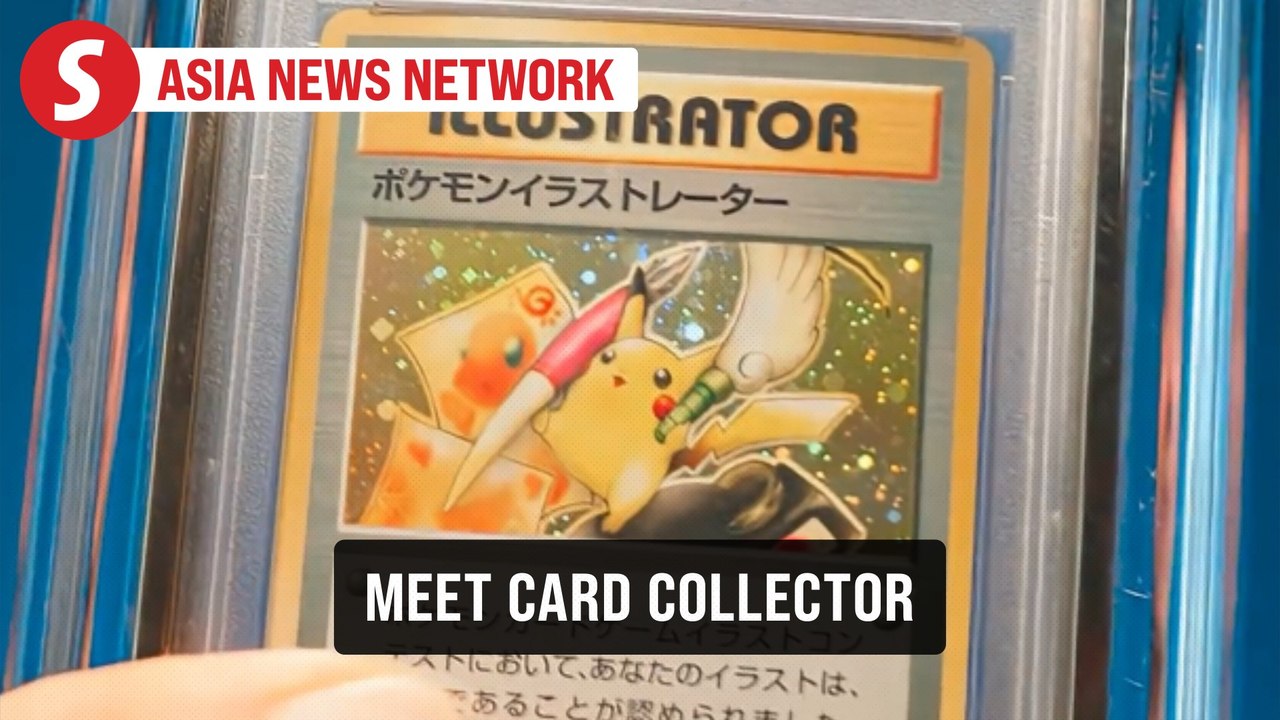 The Straits Times | Singaporean's rarest Pokemon card - video Dailymotion