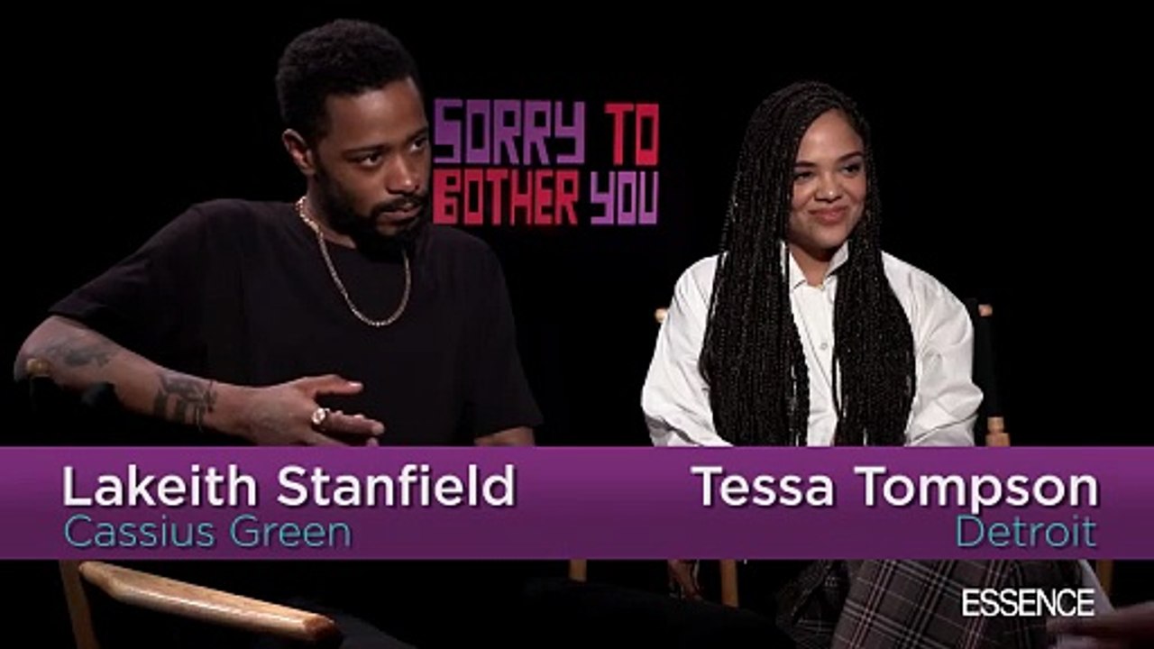 Lakeith Stanfield And Tessa Thompson Talk First Jobs And Phone Voices ...