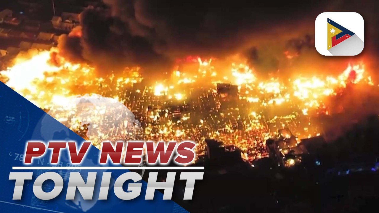 Over 1K homes in Bongao, Tawi-Tawi destroyed in massive fire - video ...