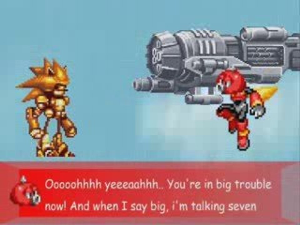 SMBZ Battles: Axem Rangers X VS Semi Super Mecha Sonic - video Dailymotion