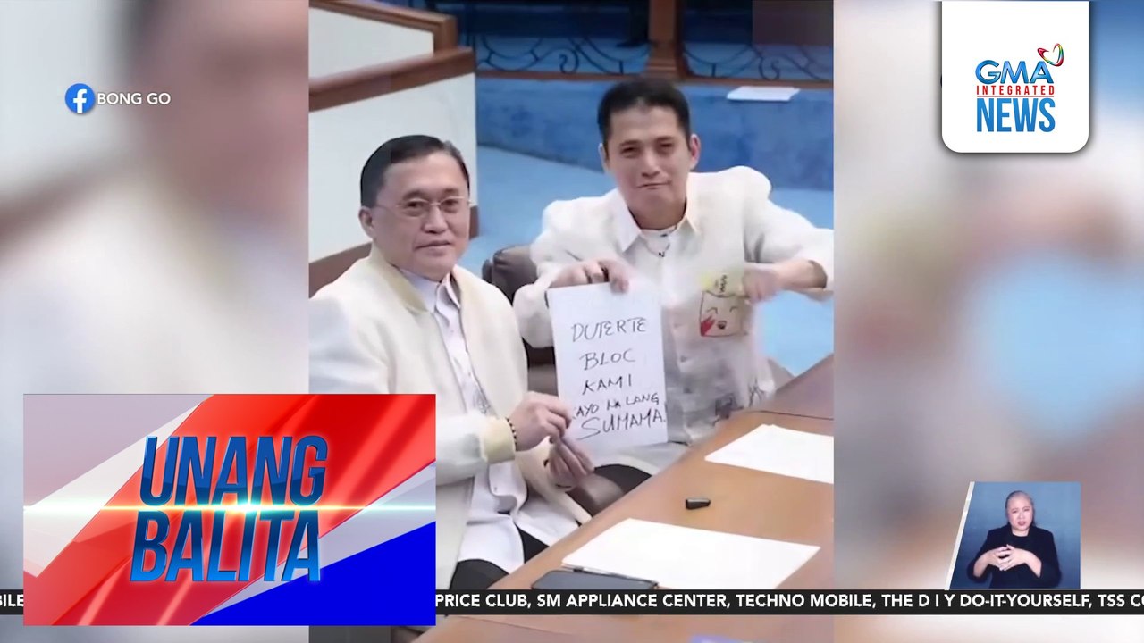 Sen. Bong Go – Solid ang original Duterte bloc sa Senado | Unang Balita ...
