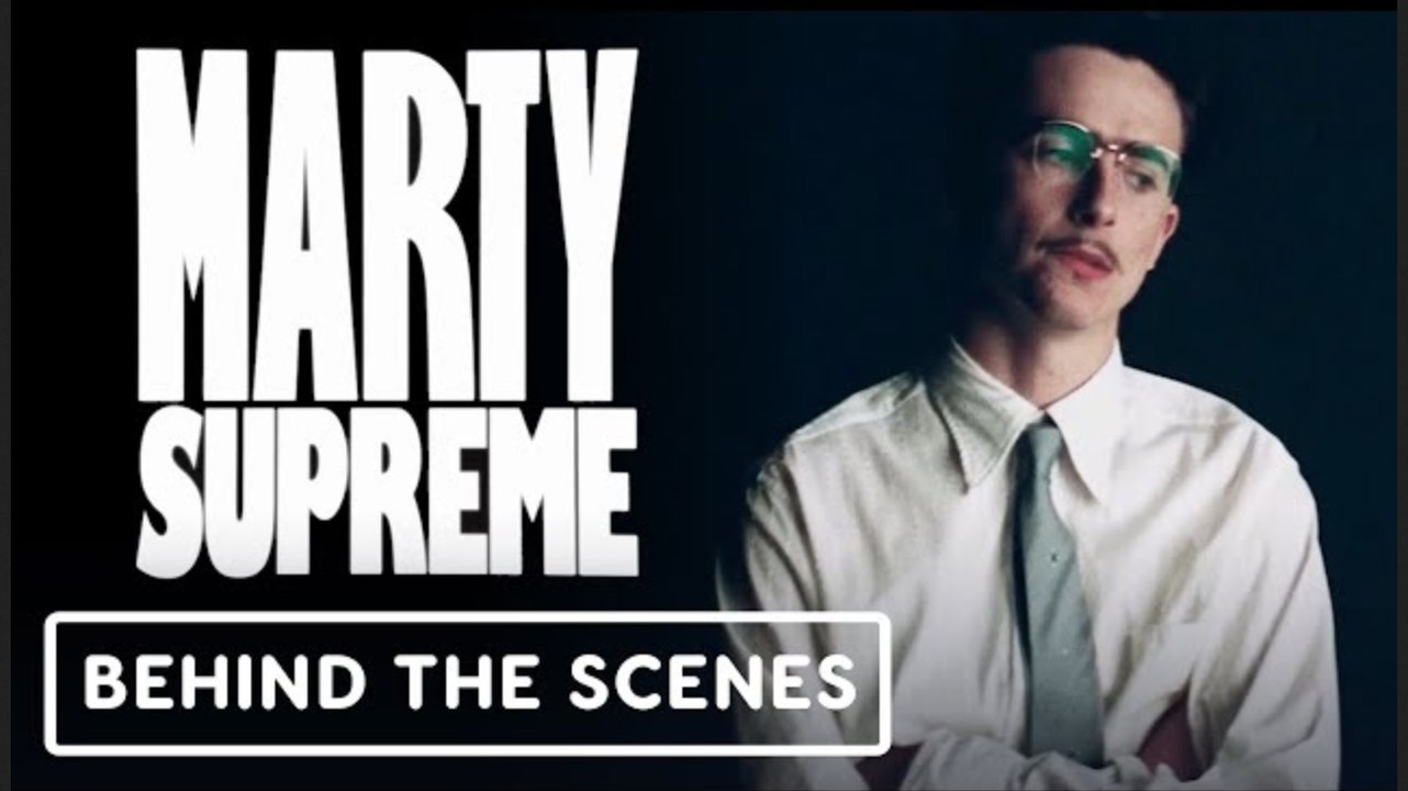 Marty Supreme | Behind the Scenes Clip - Timothée Chalamet, Gwyneth ...