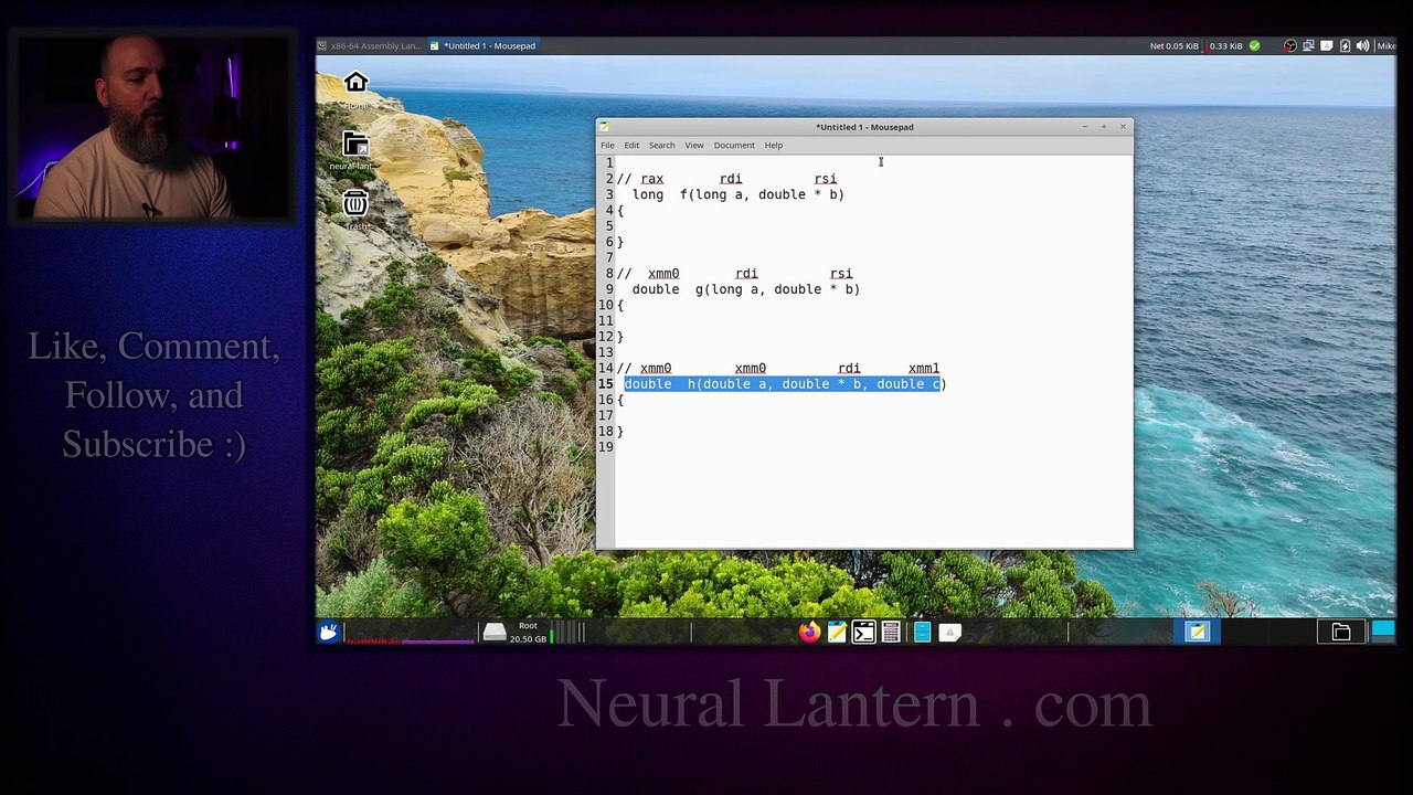 Mixed Function Arguments in x86-64 Assembly - Integers & Floats ...