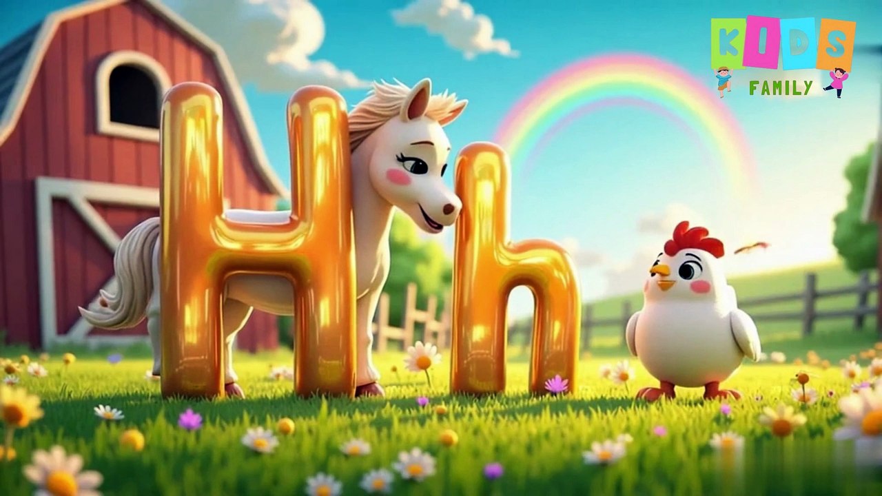 ABC Phonics Song | Learn Alphabet Sounds A-Z | Fun Animated ABC Song ...