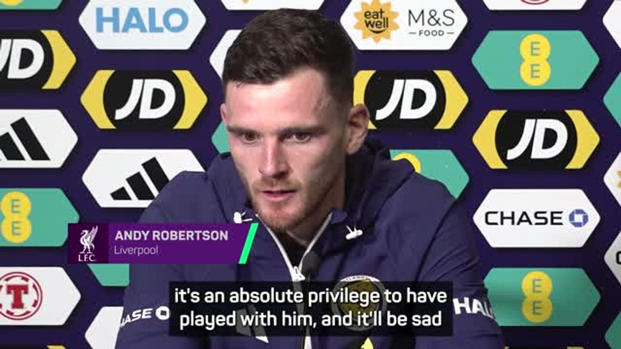 'One of the greatest' - Robertson pays tribute to Mo Salah - video ...