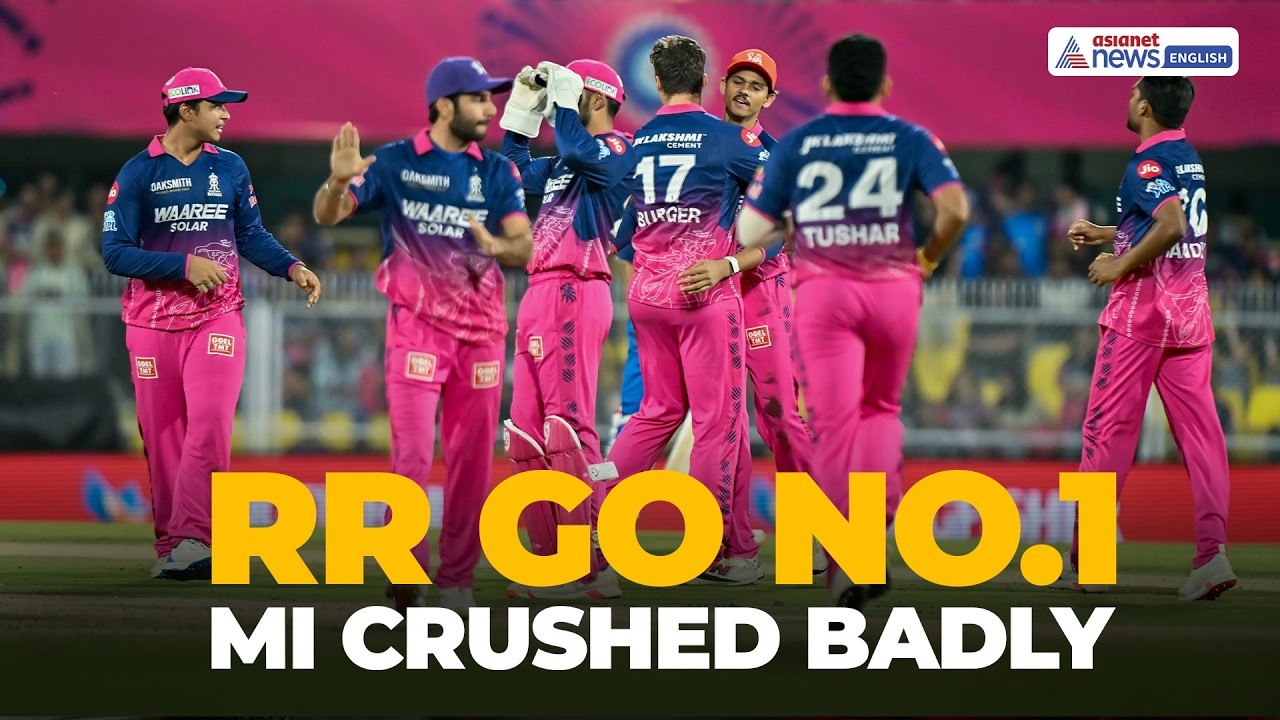 RR vs MI Highlights: Rajasthan Royals Storm to No.1 After Crushing ...