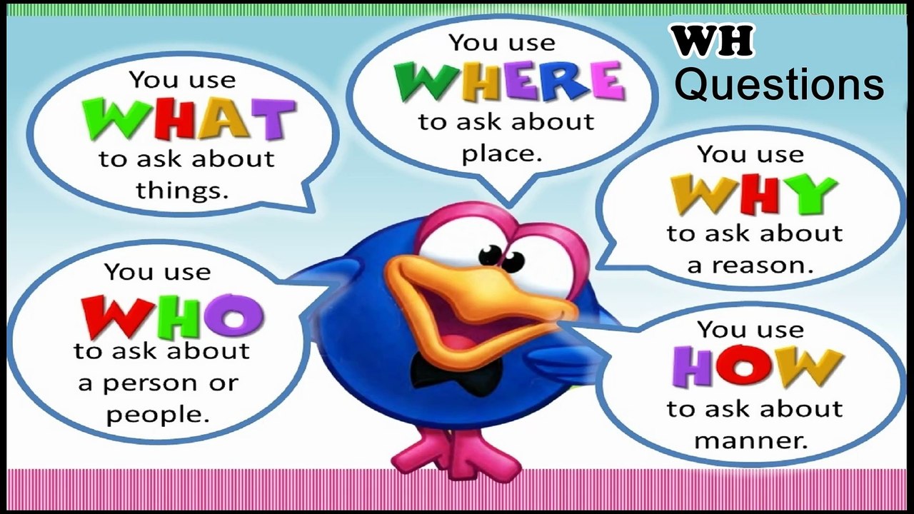 56-QUESTION WORDS (WH QUESTIONS) - video Dailymotion