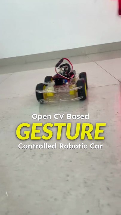 DIY Hand Gesture Control Robot Using OpenCV - video Dailymotion