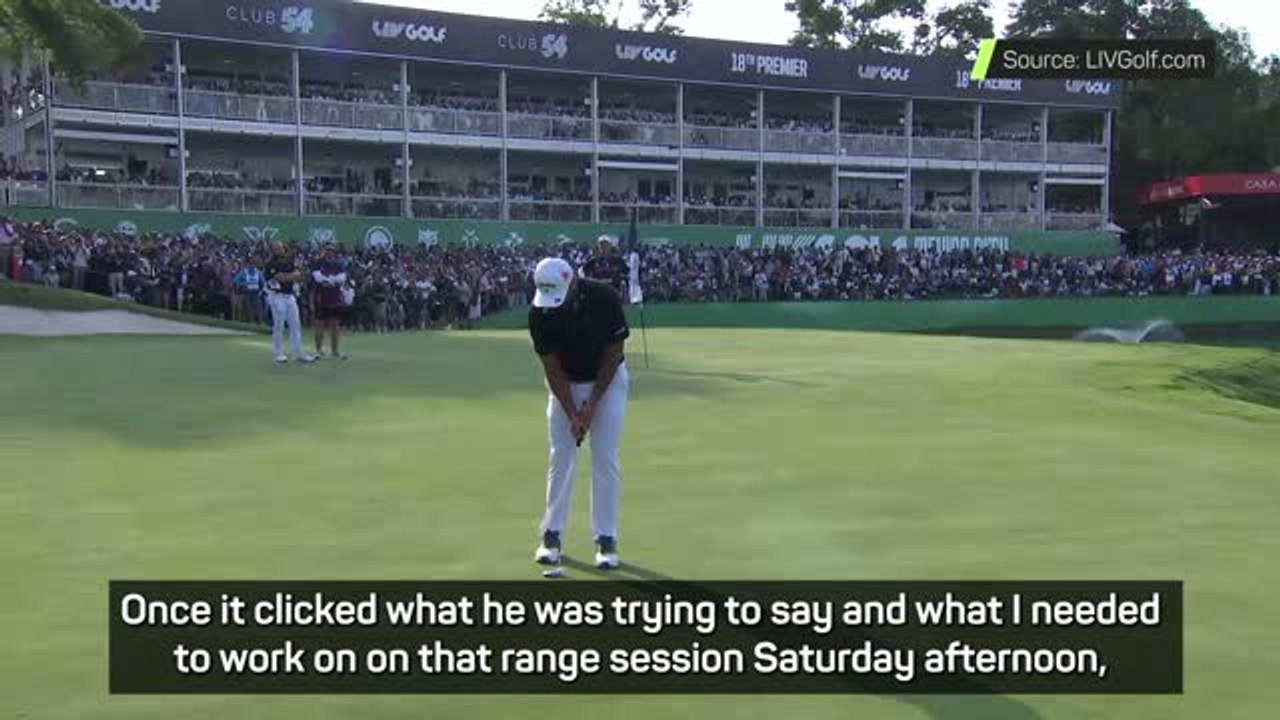 Rahm credits Masters Sunday for Mexico City win - video Dailymotion