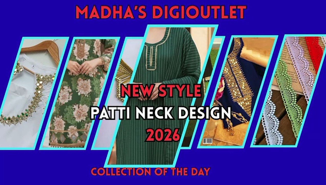 Patti Neck Design Step by Step | Kurti Patti Wala Gala Cutting ...
