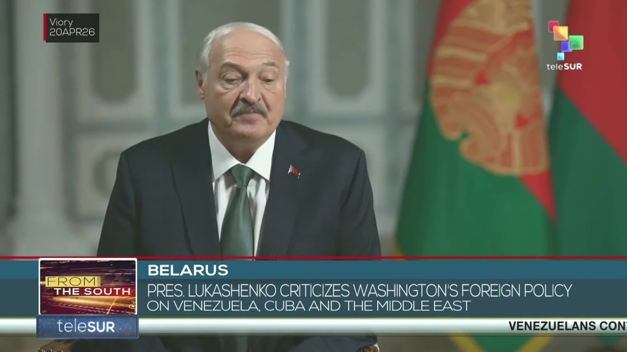 Pres. Lukashenko criticizes Washington´s policy on Venezuela, Cuba and ...