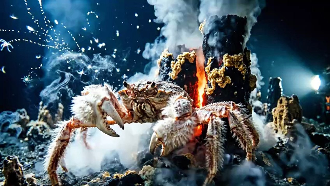 Yeti Crab Vent Survival Scene - video Dailymotion