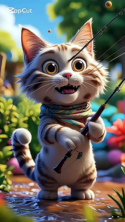 Fluffy Cat vs Monster Fish 😻🐟 You Won’t Believe What Happens - video ...